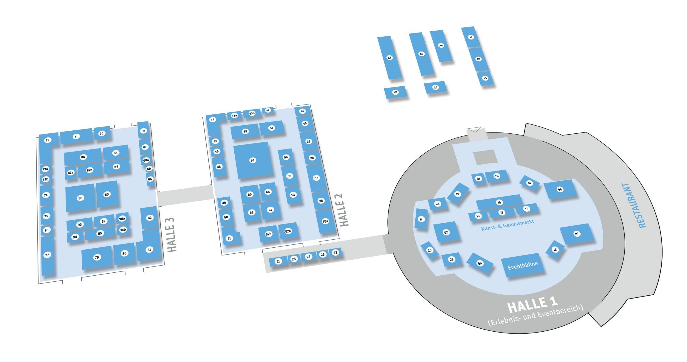 Wo ist was? | Messen